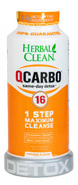 QCarbo 16oz 1 Step Maximum Cleanse (6.7g blend) - 1 Day Detox Drink ...