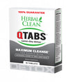 QTabs Maximum Cleanse Tablets (9.09g blend) – Herbal Clean